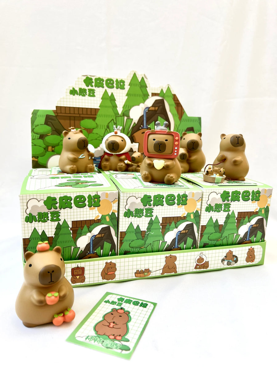 Japanese Capybara Surprise Box Toy Figurines – Black Wagon Kids
