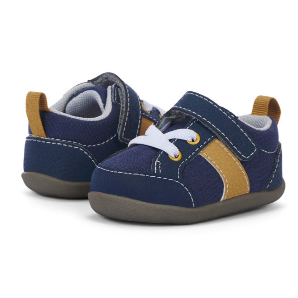See Kai Run Infant First Walker Baby's First Shoes – Black Wagon Kids