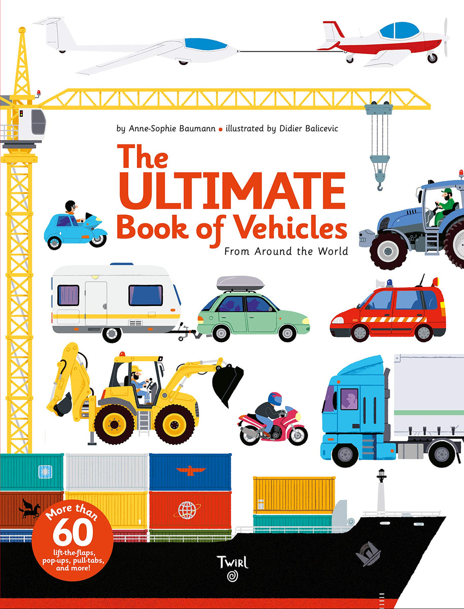 Interactive Book of Vehicles from Around the World – Black Wagon Kids